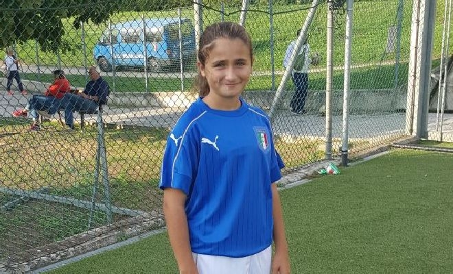 La bella STORIA ROSA di SOFIA MANFREDI, calciatrice in rampa di lancio